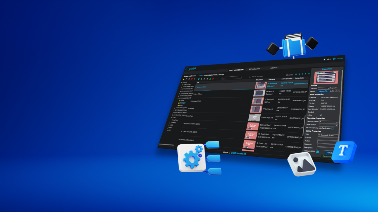 CAMIO® - Newsroom Graphics Management - Chyron