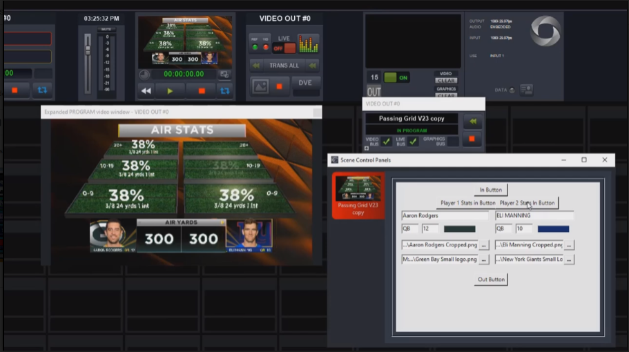 PRIME Click Effects® - Stadium and In-Venue Production - Chyron