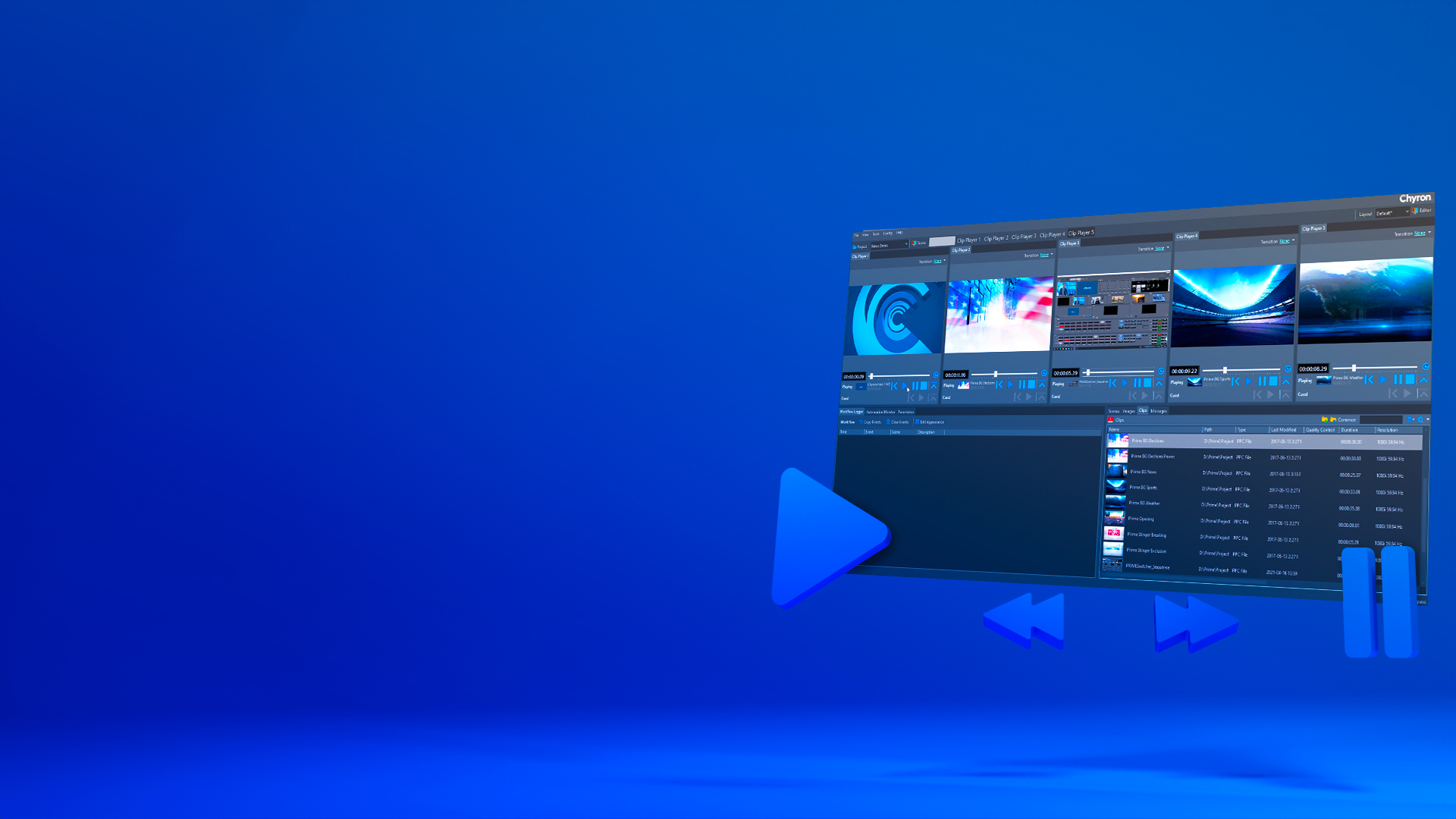 PRIME Clips™ - Chyron