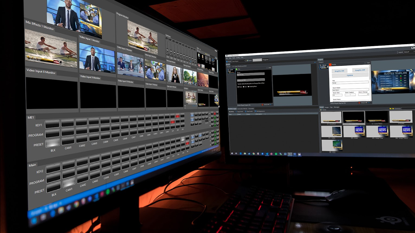 PRIME Switcher® - Software Based Production Switcher - Chyron
