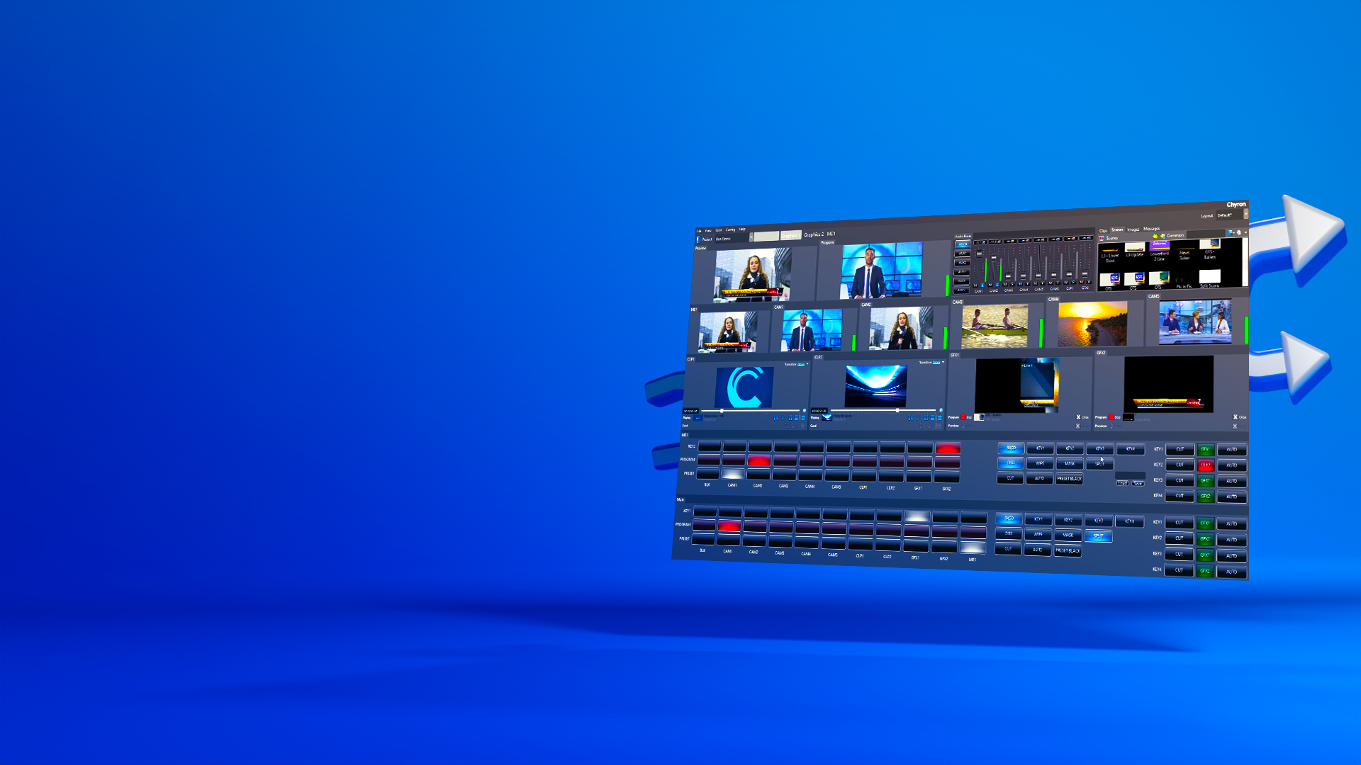PRIME Switcher® - Software Based Production Switcher - Chyron