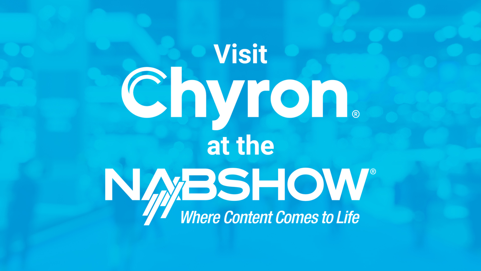 Chyron Reveals Key 2022 NAB Show Product Launches - Chyron