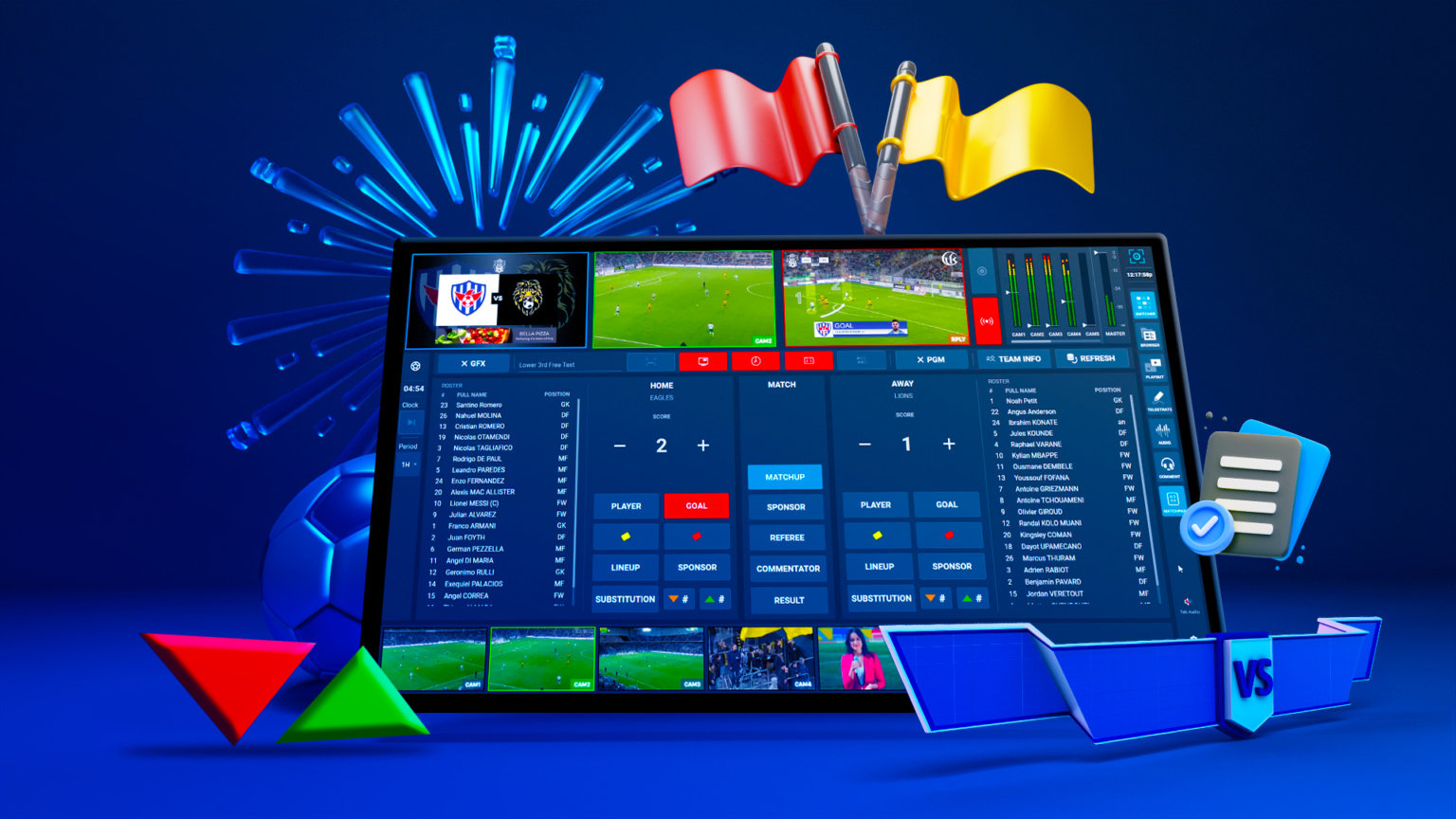 Five Ways to Take Your Soccer Streams to the Next Level - Chyron