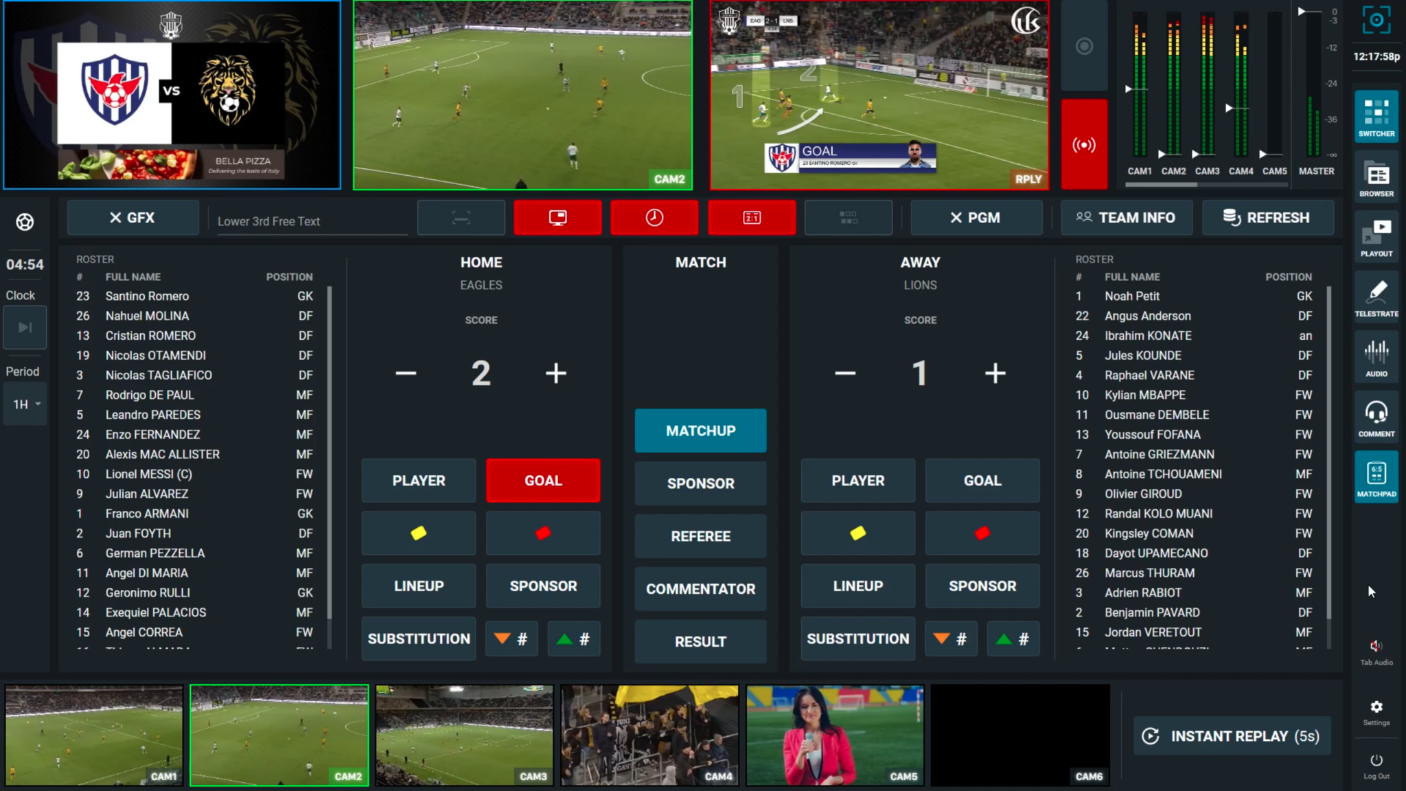 Five Ways to Take Your Soccer Streams to the Next Level - Chyron