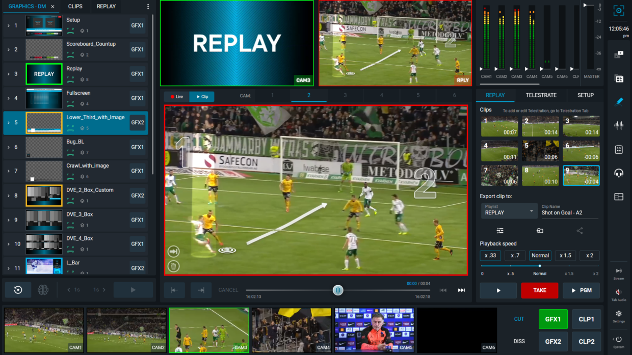 Five Ways to Take Your Soccer Streams to the Next Level - Chyron