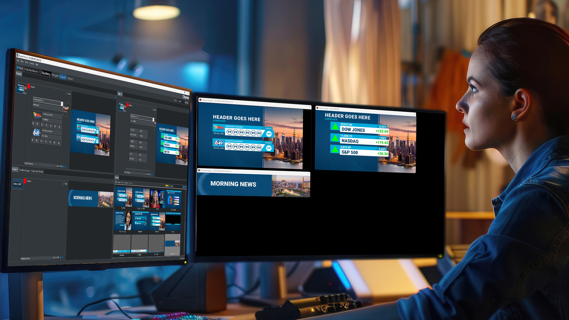 Chyron Features Next-Level Data and Playout Control, Enhanced Newsroom Visual Storytelling, and ...