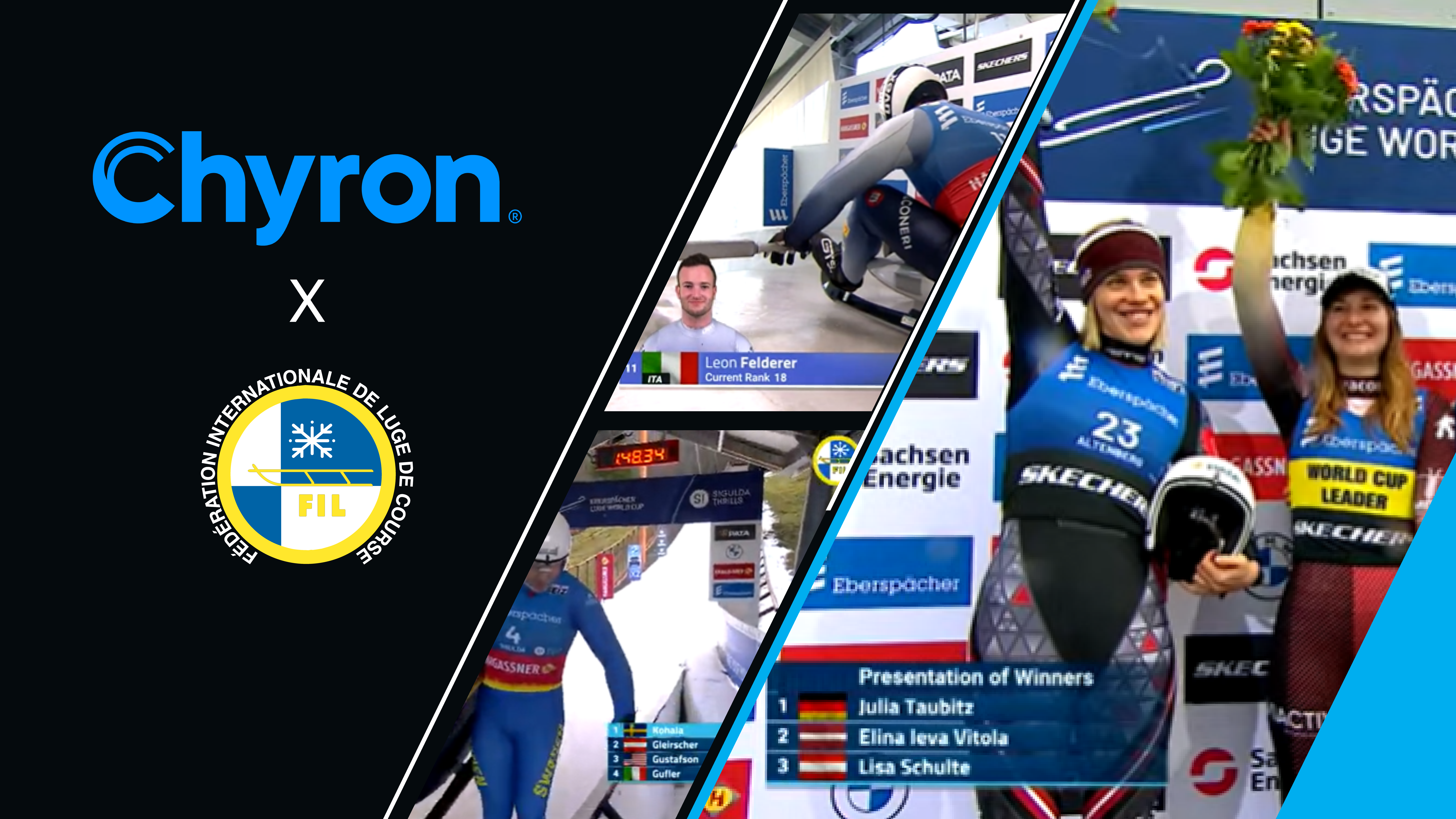 The International Luge Federation Selects Chyron PRIME to Improve Fan ...