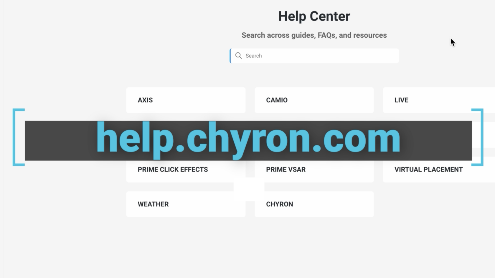 Technical Documentation - Chyron