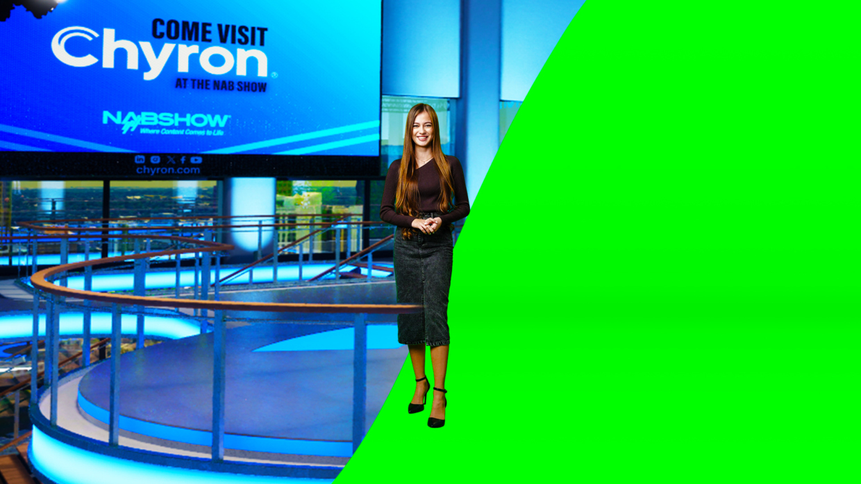 Chyron Delivers Innovations For Producer-Driven Virtual News with PRIME VSAR 2.1 - Chyron