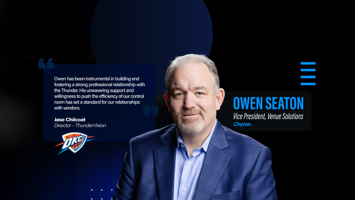 Chyron Announces Key Promotion to Support Growth in Sports Venues - Chyron