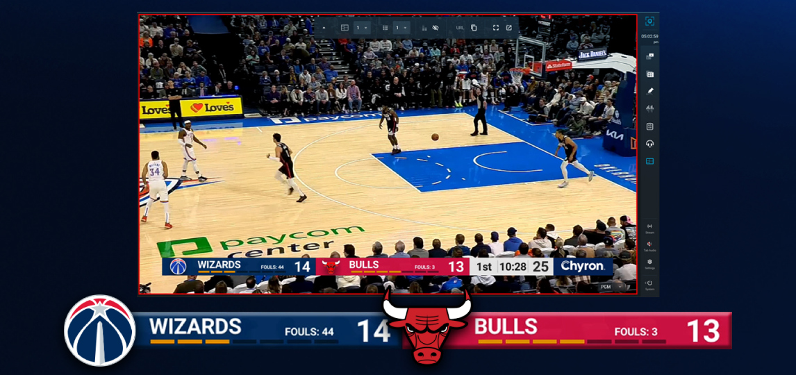 Sport Broadcast - Live Production Solutions - Chyron