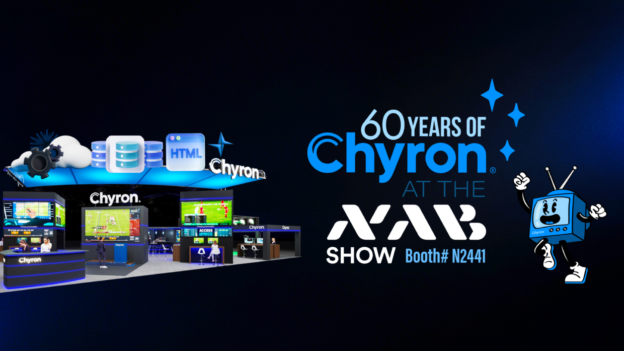Chyron at NAB 2026: 60 Years of Innovation - Chyron
